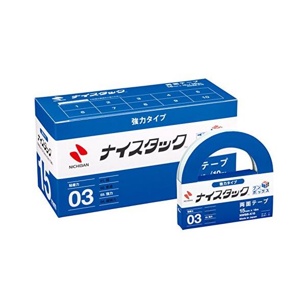 大巻業務用/10個・白 G.15mm(10巻) NWBB-K15・・Size:G.15mm(10巻)PatternName:単品・【テープ仕様】サイズ：幅15mm×18m巻、粘着力：強力、基材：不織布、粘着剤：アクリル系、厚さ：0.15mm...