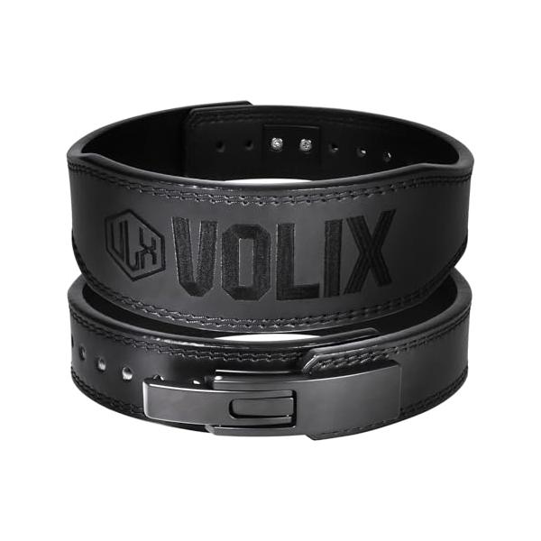 ブラック/XL/-・Color:ブラックSize:XL・VOLIXからナロー型レバーアクション登場 トレーニングギア専門VOLIXより、動きやすさを重視したナロータイプのレバーアクションベルトが登場。一般的な幅広ベルトに比べて肋骨や骨盤に当...