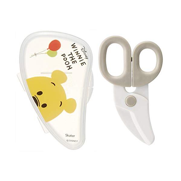 キッチンはさみプー/18×3×2cm/BFC1-A・Color:プー・パッケージ個数:1・サイズ:ハサミ＝約8×11.3cm ケース＝約8×12.7cm・素材・材質:ハサミ本体＝ABS樹脂 ハンドル＝エラストマー樹脂 ケース＝ポリプロピレン