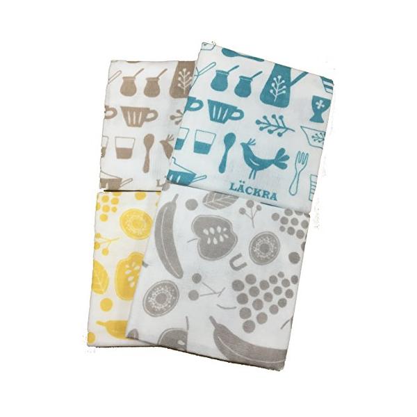 かわいい-/ワンサイズ/-・パッケージ個数:4・ガーゼ生地を６枚あわせた大判サイズのふきんです。大判なのでボリュームもあり、しっかりお使いいただけます。・使うほどに、ふんわりとした風合いがでます。粗めに織り上げていますので、通気性も良く、乾...