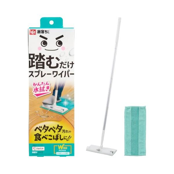 スプレーワイパーホワイト/7×30×10.5cm/S01478・Style:スプレーワイパー・パッケージ個数:1・踏むだけで水が出るフローリング用のスプレーワイパーです。・簡単に水拭きができるのでベタベタ汚れや食べこぼしを拭くのに最適です。...