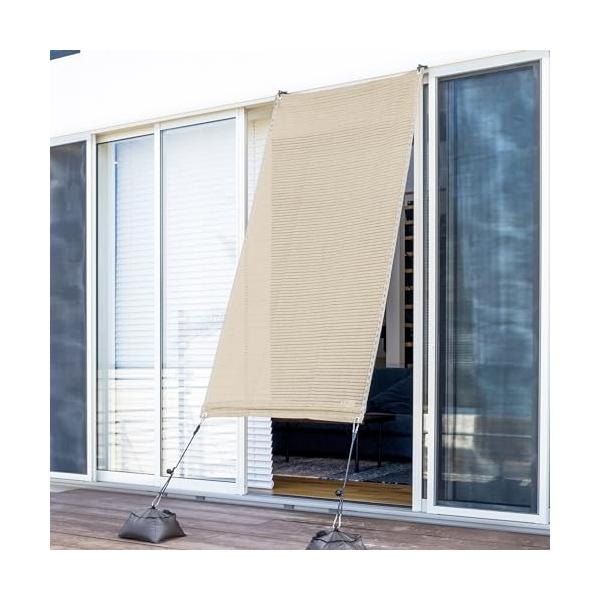 1)シェード2)グレー/1)0.9×2m/CLS-H20GYA・Color:2)グレーSize:1)0.9×2mStyle:1)シェード・パッケージ個数:1・快適で使いやすい、軽くて涼しい。軽量設計で 1mあたり125g 扱いやすさを実現。...