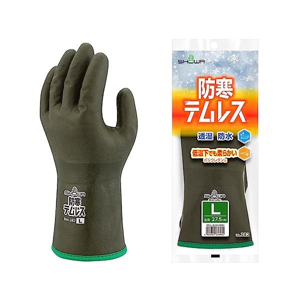 通常オリーブグリーンオリーブグリーン/L/NO282LOG・Size:LStyle:通常オリーブグリーン・パッケージ個数:1・透湿性と防水性を兼ね備えた防寒手袋水は通さず、汗などの湿気を手袋外部に放出する特殊樹脂コーティングによりムレを軽減...