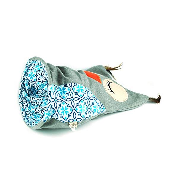 ・ 38*35cm（平らに） ・特徴 ぬくぬくふわふわの寝袋型 クッションベッド・肌触りが気持ち良く暖かいボアは、ペットもぬくぬく快適！・外観がとてもかわいい動物です、頭のところも羽が付いて、ペットとあそび！・ハウスとしてもマットとしても使...