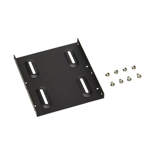 ・ブラック  OWL-BRKT04(B)・・Color:ブラック・変換ブラケット・ネジセット付き(ミリネジ×4、インチネジ×4)・製品サイズ:101.6(W)x114(D)x11(H)mm 104g・対応ドライブ:2.5インチ・対応ベイ:3...