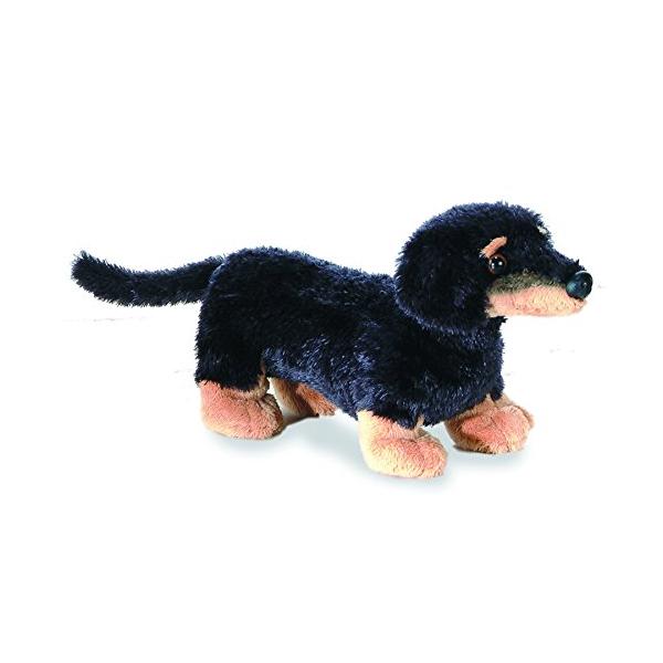 ・ Small (6-14 in) 16636・Aurora ぬいぐるみ ダックスフント犬 Vienna。・9インチ長。・Flopsiesコレクション。