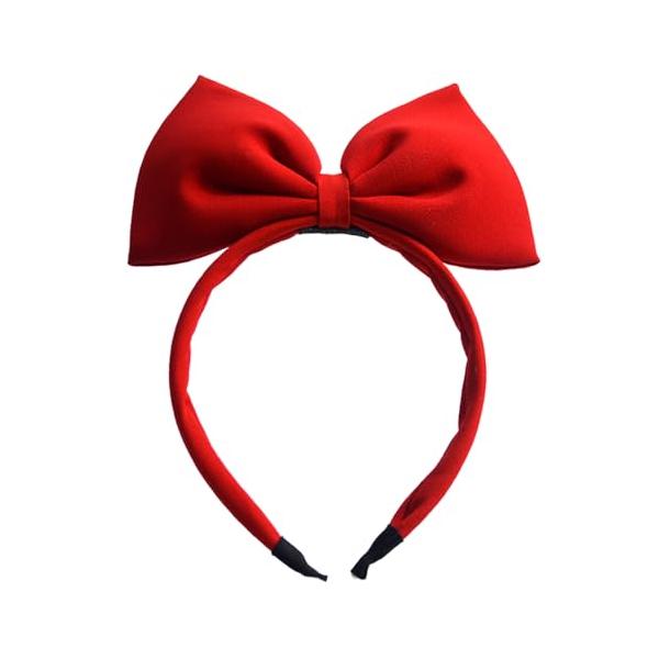 レッド/-/-・可愛いリボンデザインこのリボンカチューシャは、華やかな大きめリボン（サイズ：16.5*22.5cm）が特徴です。どんな髪型にもぴったり合い、女の子に最適です。特別な瞬間に可愛さをプラスしてくれます。・快適な着用感ヘッド部分が...