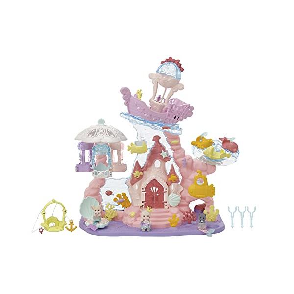 コテージマーメイドキャッスル/フリーサイズ/コ-72・Color:マーメイドキャッスル・シルバニアファミリーは、シルバニア村に住むかわいらしい動物たちの人形を中心としたドールハウスのシリーズです。お子様の想像や発想力、家族の絆や、友だちへの...