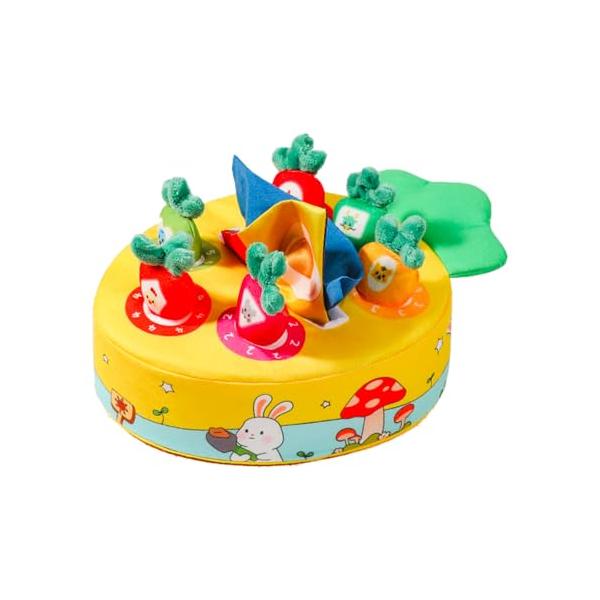 マルチカラー/-/-・Color:マルチカラー・2in1布製おもちゃにんじん抜きとティッシュ引き出し、2つの楽しい遊び方で子どもを夢中にさせます。子どもの好奇心をくすぐる仕掛けが満載で、飽きずに遊べます。・ ティッシュボックスおもちゃつかん...