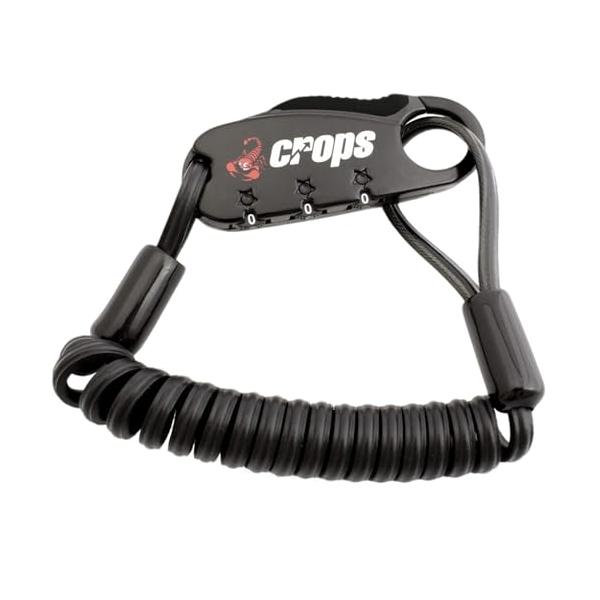 3桁ダイヤルブラック/中/SPD04-BR90-01・Color:ブラック・パッケージ個数:1・ロック方式：3桁ダイヤル・ケーブル：2mmダブル × 900mm・ヘッドサイズ (W×D×H)：71 × 29 × 11mm・重量：84g