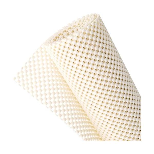 ベージュ 90cm×100cm/-/-・Color:ベージュ 90cm×100cm・パッケージ個数:1・サイズ：幅90cm×長さ100cm； 色:ベージュ；環境に優しいPVC樹脂製発泡材料を使用した滑り止めシートは柔軟性と弾力性が強くて破れ...