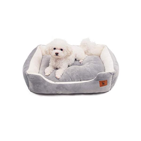 グレー　クッションは外せる/Sサイズ (x 1)/-・Size:Sサイズ (x 1)Color:グレー　クッションは外せる・パッケージ個数:1・??「使い心地」と「使いやすさ」にこだわったデザイン。猫と小型犬などの小動物向けのスクエア型のペ...