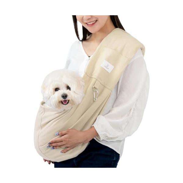 シンプルアイボリー/M/001・Color:アイボリーSize:M・どんな服装にも合わせやすい、デイリーベーシックなデザイン ちょっとしたおでかけにはもちろん、おうちのなかや日々のお散歩でもシーンを選ばず使える、デイリーベーシックなデザイン...