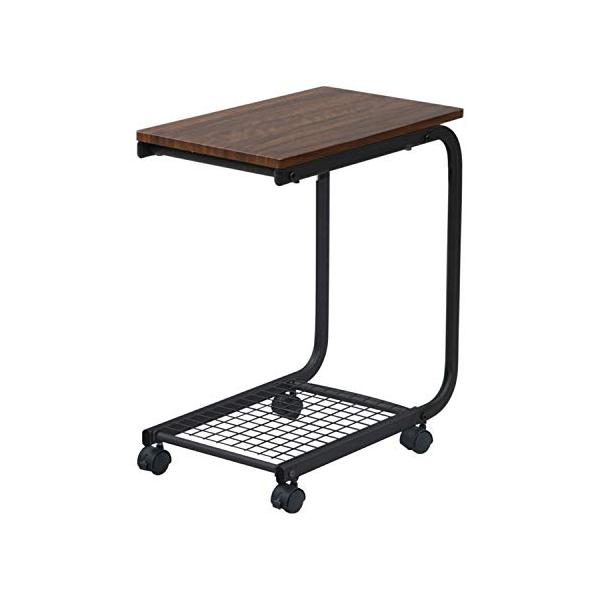 サイドテーブルウォルナット/幅50×奥行30×高さ60cm/BST-5030C(WL)・Color:ウォルナットStyle:サイドテーブル・パッケージ個数:1・本体サイズ:幅50×奥行30×高さ60cm・材質:フレーム…スチール(エポシキ樹...