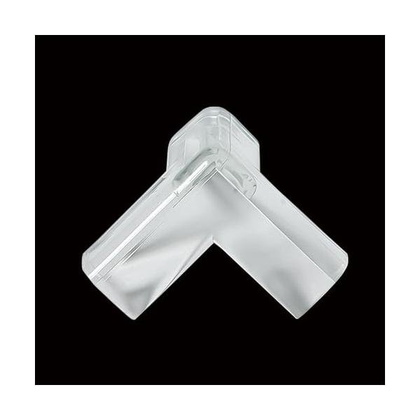 クリア/みつあし/CG07・パッケージ個数:1・●景観を気にされる角など。●透明素材の為、対象物の風合いを損ねず安全対策が施せます。●弾力性、耐摩耗性に優れています。●三方向の角の衝撃対策が行えます。●本体:PVC