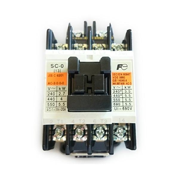 補助接点 : 1a 電圧 : AC200V-/-/SC-0 コイルAC200V 1A・Style:補助接点 : 1a 電圧 : AC200VPatternName:SC-0・パッケージ個数:1・入数:1個・品番:SC-0・コイル定格電圧(V...