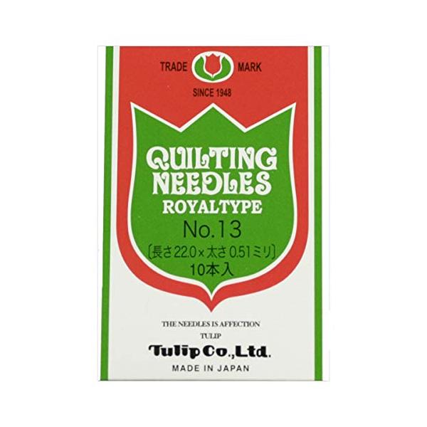 ・  TQ011・最高の布通りと使いやすさを追求した高級針シリーズ。・キルティングの楽しさを広げるチューリップの高品質針。作品のレベルが一つ上がる！・太さ0.51mm・長さ22.0mm・入り数10本