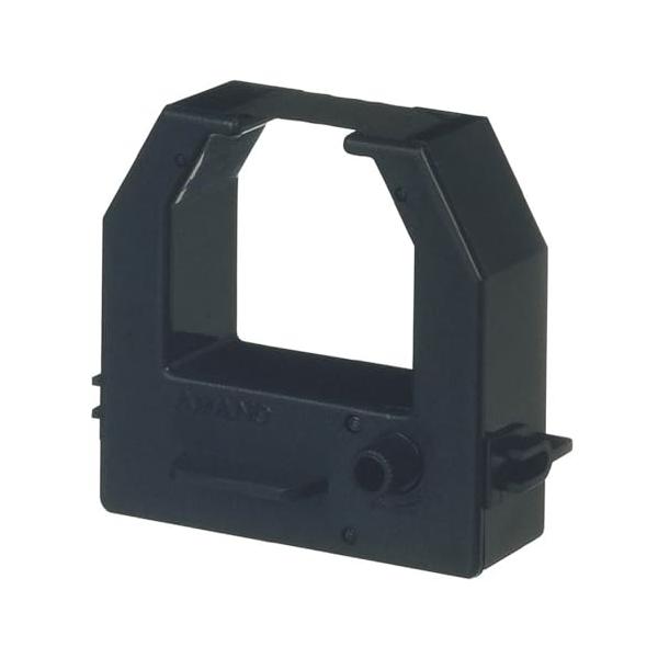 モデルFブラック/-/CE-319250・パッケージ個数:1・アマノタイムレコーダー用の純正インクリボンです・インク色／黒・W6.4×D3.2×H5.6cm