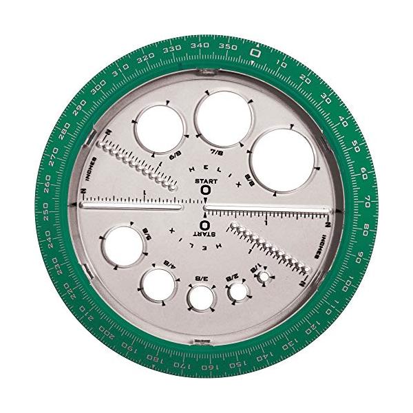 アングル&amp;サークルメーカー・アソート 360 Degree 36002・万能デザイン - らせん角度と円メーカーで正確な角度と円を作成します。・統合された円テンプレート - 統合されたテンプレートで便利な円測定。・360度測定 - ...