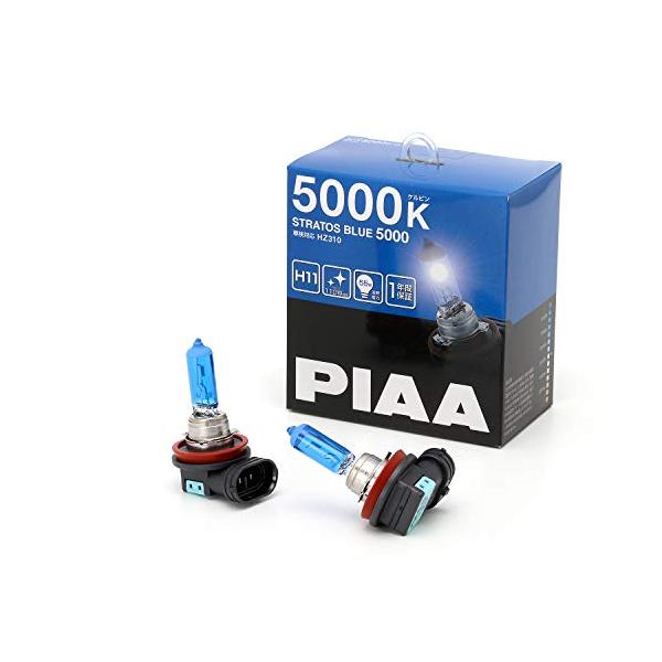H115000K/12V55W/HZ310・Color:5000KStyle:H11・パッケージ個数:1・5000K ・ 12V 55W ・ 明るさ感110W相当 ・ 1年・H11タイプ ・ 2個入・鮮烈な蒼く美しい光&amp;ブルートップ...