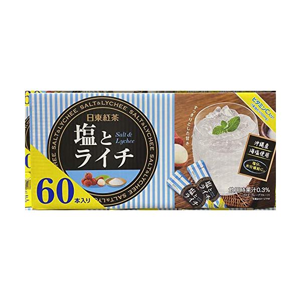 60本入り食品/9.9グラム (x 60)/-・パッケージ個数:1・沖縄産海塩使用・1本当たりビタミンＣ100mg入り・スティック１本で180ml・60本入り