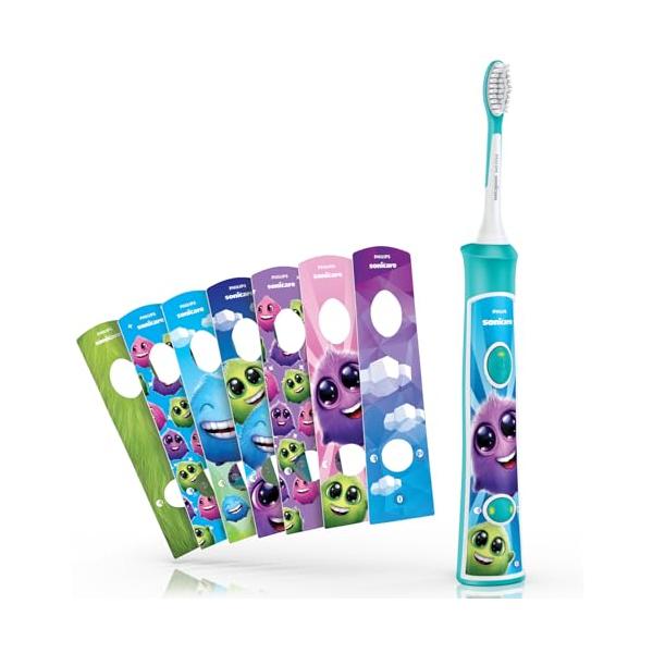 現行モデルアクアアクア/-/HX6322/06・Style:現行モデルアクア・パッケージ個数:1・?音波テクノロジー音波水流(口の中の唾液の流れ)の発生で、やさしく的に歯垢や汚れをかき出すサポートをします・?アプリ連携お子様が楽しく歯磨きで...