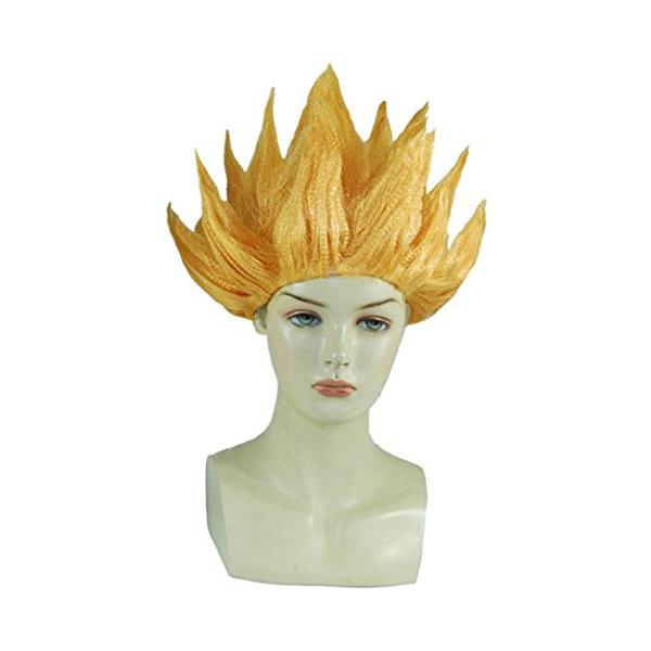 ?代ゴールド/M/-・これをかぶれば修行せずに、最強スーパーサイヤ人に変身・孫悟空なりきるにはぴったりのアイテム・幅広い年齢層に分かってもらいやすく、注目されること間違いなし・カラー：ゴールド・サイズ：フリー