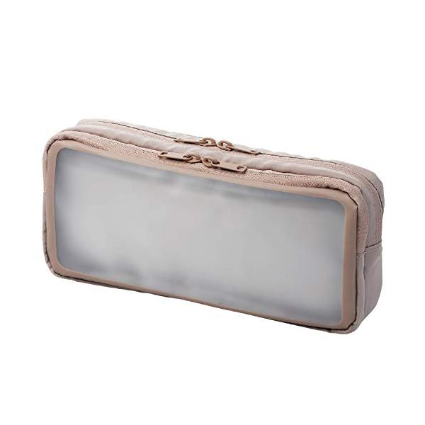 ベージュ/Lサイズ/BMA-GP16LBE・Color:ベージュSize:Lサイズ・パッケージ個数:1・詳しくは「商品の仕様」「商品の説明」をご確認ください。・ガジェットをまとめて収納可能。ポーチの中身が透けて見える透明窓の気室をもった、2...