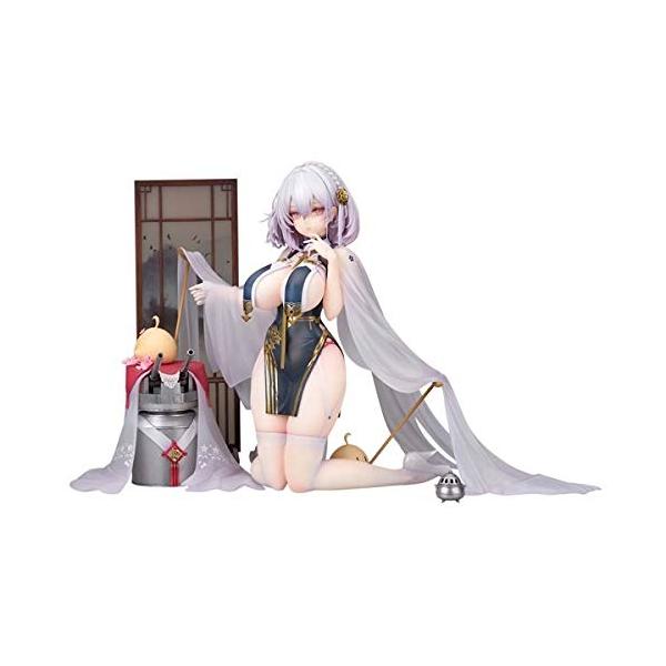 アニメシルバー/-/A20648・パッケージ個数:1・アズールレーン シリアス 青雲映す碧波Ver. 1/7 完成品フィギュア・色: シルバー;肌色;ゴールド;ブルー・種類: アニメーション・パッケージ重量: 1.52 kg