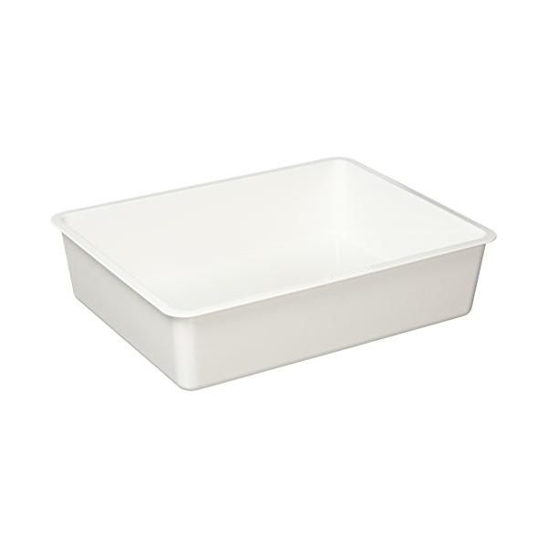 ホワイト/長さ216mm×幅276mm×高さ67mm/410559・パッケージ個数:1・弁当、飲物、洗物、小道具入れに適用・SPA-ZA トレー 35L用・クーラーにジャストサイズの氷が作れる・カラー:ホワイト・食料が氷に直接触れないので、...