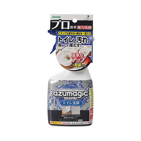 トイレ洗剤・無色 400ミリリットル (x 1) CH857・・PatternName:トイレ・商品サイズ (幅×奥行×高さ) :10×5.8×24cm・原産国:日本・内容量:400ml