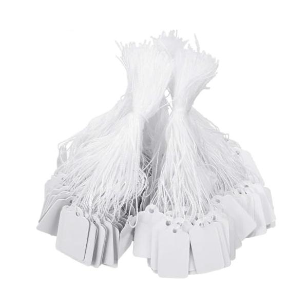 白い/長さ約25mm 幅約15mm/-・パッケージ個数:1・使用便利これらのタグは空白になっているので、あなたがそれらにほしいものは何でも書くことができますどんなブティック、トレードショー、ギフトタグなどにも最適です。使用に便利な。