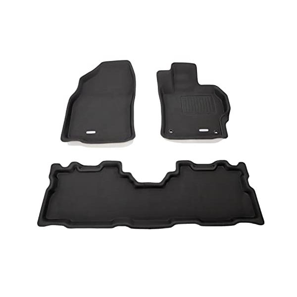 立体マット/ラバー・ブラック  5EETB0128K・・Color:ブラックStyle:立体マット/ラバー・1列目2列目セット・【年式】H23(2011)/5〜 【型式】ZVW41 【定員】5人・【パーツ点数】1列目：2点　2列目：1点・【...