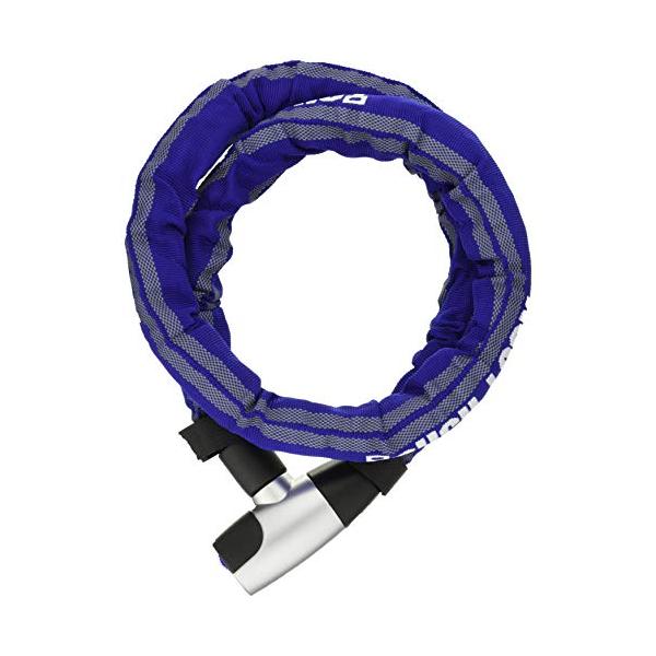 リンクロック・ブルー 1.2m Q5K-YSK-107-T12・・Size:1.2mColor:ブルー・長さ:1.5m / 鍵:ウェーブキー・シリンダー:ウェーブキー用ピンシリンダー錠・リンク:22mmリンク、傷つき防止ビニールチューブ付、...