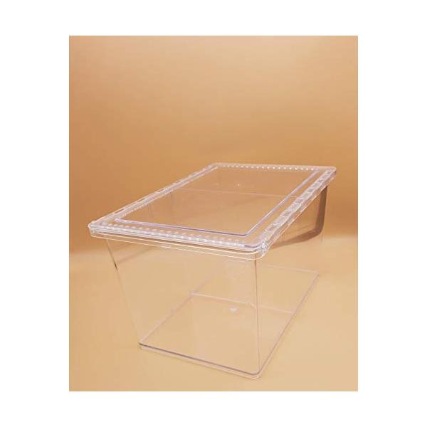 モダンTransparent/-/SC-R1・パッケージ個数:1・サイズ：２６７×１８７×１５９ｍｍ・容量：5.6リットル・材質：全てスチロール樹脂製・セパレータ標準装備・大きさは小ケースと中ケースの中間サイズです。