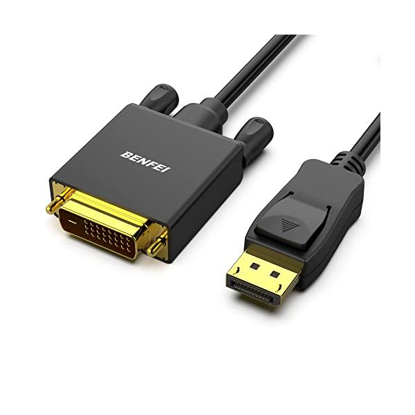 1個1個/3M/000125black・Size:3MColor:1個・パッケージ個数:1・優れた伝送：BenfeiDisplayPortからDVI3Mケーブルは、より優れたチップソリューションとプロフェッショナルなマルチシールドを利用して...