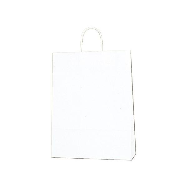 晒白無地シロ/幅320×マチ115×高410mm/003235801・Size:幅320×マチ115×高410mm・パッケージ個数:1・1枚サイズ：巾32×マチ11.5×高41cm・内容量：50枚入・色・柄：晒白無地・手紐：丸紐（紙製）・商...