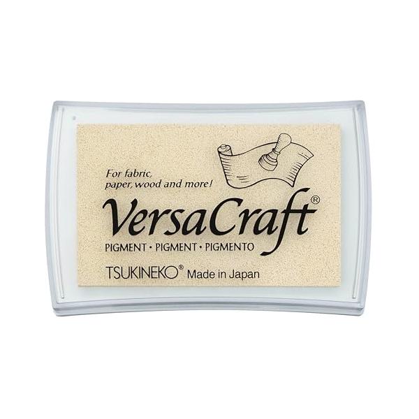 単色ホワイト/バーサクラフトL/19942-180・Color:ホワイトSize:バーサクラフトLStyle:単色・パッケージ個数:1・水性顔料インクパッドで紙・木・布等ににじまず押せるバーサクラフトのLサイズ。バッグにTシャツに、布ににじ...