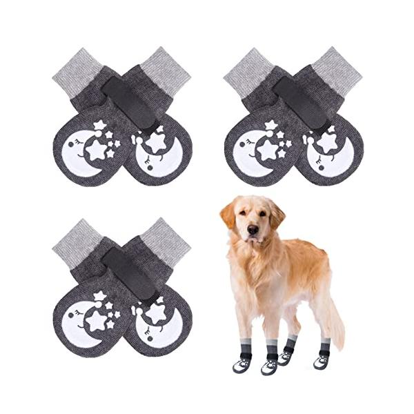 星月 グレー/S/BIN042・Size:SColor:星月 グレー・??サイズ：サイズ表に基づいてご注文ください。様々なペットに適しています。ご購入前にペットの足を測定してください。サイズが2つのサイズの中間の場合、大きい方のサイズを選ぶ...