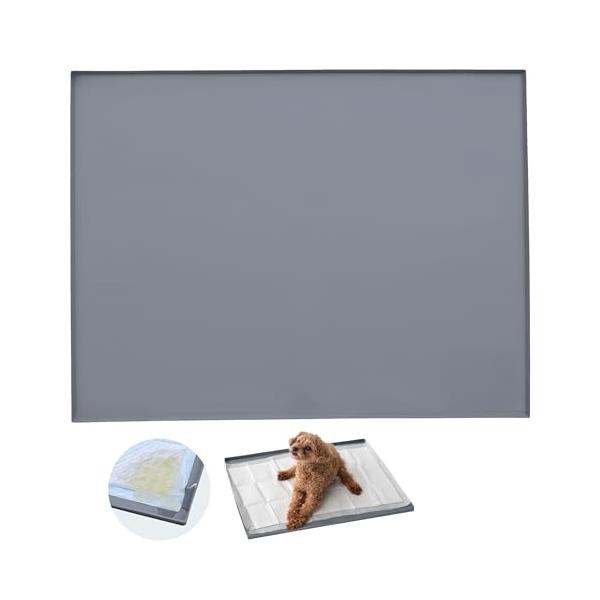 グレー/M/TD-1047・Color:グレーSize:M・ペットのためのやさしい素材 愛犬の健康を最優先に考え、高品質シリコン素材を使用したマット。有害物質を一切含まず、皮膚がデリケートな犬や足腰の弱いシニア犬にも安心して使用できます。柔...