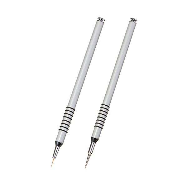シルバー/-/-・?セット内容：極細筆2本セット、サイズ：約（毛筆）14.6CM+（鋼筆）15.5cm、カラー：シルバー。・?素材：上質な金属とナイロン素材を採用し、使い心地が良く、金属の質感が良く、より耐久性が高い。・?2本セット：2つの...