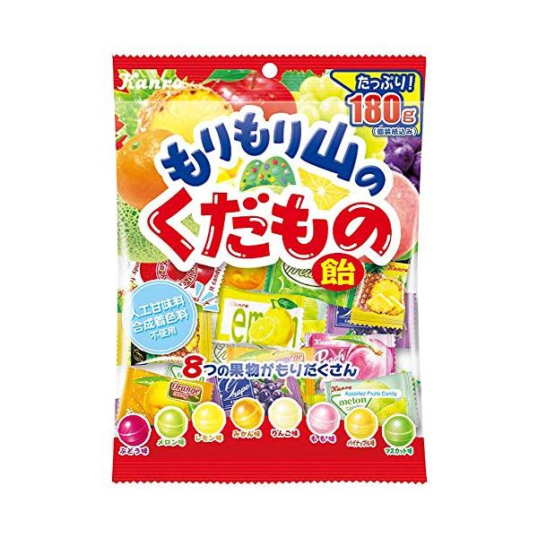 アソートセ/180グラム (x 6)/400497・FlavorName:ミックスフルーツSize:180グラム (x 6)・パッケージ個数:6・ブランド：カンロ・原材料：砂糖、水飴、濃縮果汁(ぶどう、メロン、もも、パイナップル、レモン、り...
