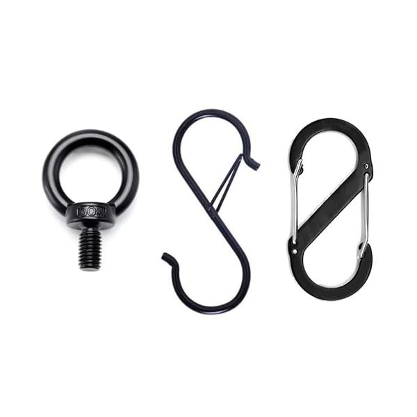 【パッケージ内容】1 x ダッシュボード フック スクリュー 。1 x ラッチ付きＳ字フック。1 x S字型キーホルダー 。・【螺?直径】M8・S字型キーホルダー 。ポーチやボトルを吊り下げたりすることがとても便利で不可欠なものです。片手で...