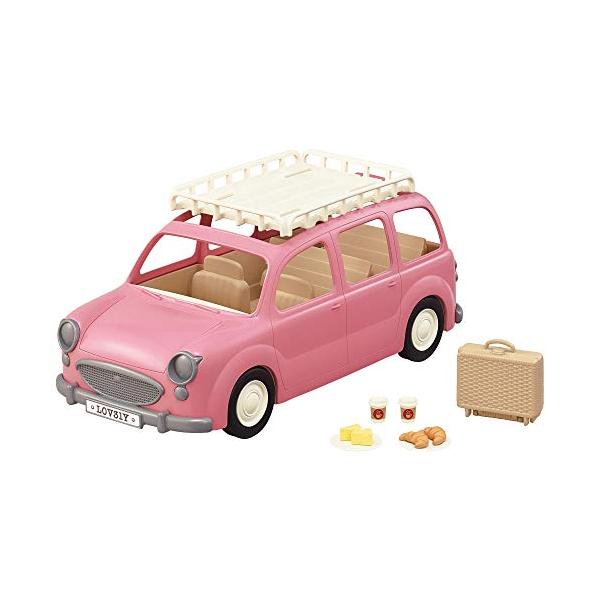 乗り物ピクニックワゴン/17.0×30.0×15.0cm/14336・Color:ピクニックワゴン・人形を最大8人乗せて遊べる、キャリア付きの車です。・バックドアと座席を取り外すと、ピクニックテーブルセットに変身します。・(C) EPOCH...