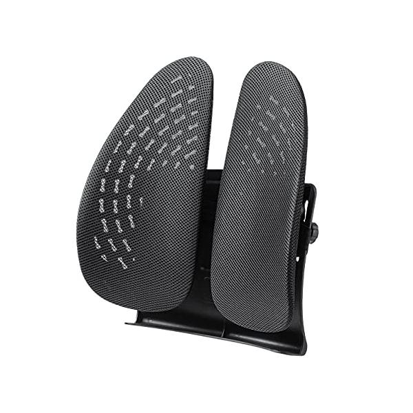 ブラック/-/150-SNCCS2・Color:ブラック・4つのバネで立体的に動くランバーサポートが、背中に合わせてピッタリとフィットします。柔軟に可動するので、どんな着座姿勢でも背中をしっかりサポートします。・ランバーサポートは5段階まで...