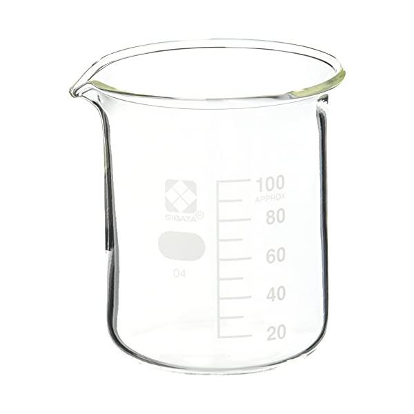 100mL/-/-・パッケージ個数:1・容量:100mL・外径×高さ:55×70mm・材質:ほうけい酸ガラス