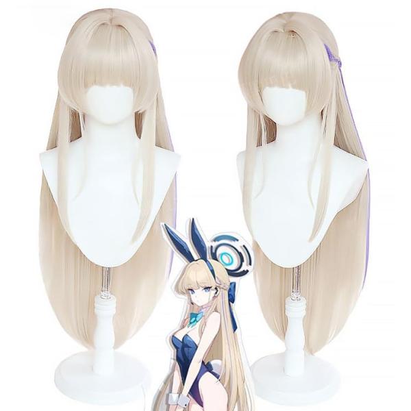 カジュアル飛鳥馬トキ バニーガール/-/-・Color:飛鳥馬トキ バニーガール・ブルーアーカイブに登場するキャラクターのウィッグです。・髪飾りは付属しませんので、ご注意ください。