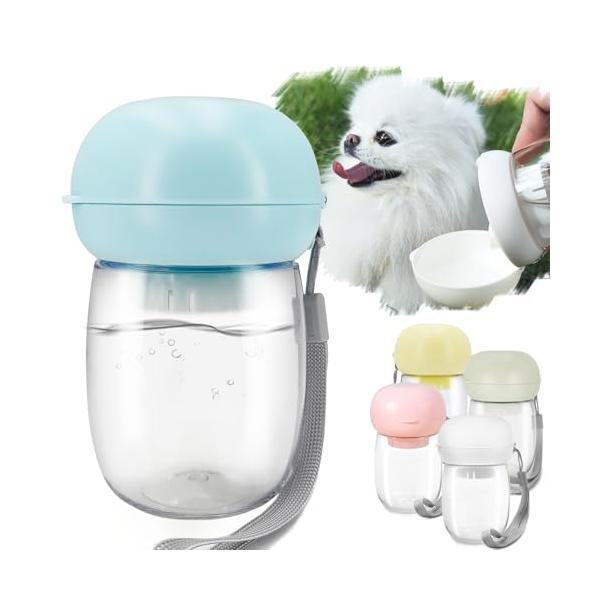 ブルー/300 ml/BY011・Size:300 mlColor:ブルー・簡単持ち運び300ml &amp; 550ml 軽量小型でストラップ付きなので、外出時の持ち運びにも便利です。あらゆる種類の猫、犬、その他ペットに使用可能です。・外...