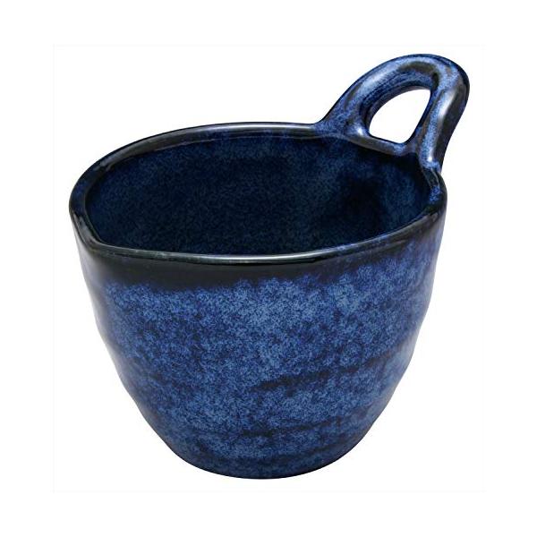 窯変紺ネイビー/10.5cm/127-0111・Style:窯変紺・パッケージ個数:1・サイズ:約幅10.5×奥行き9.7×高さ7.8cm・素材:磁器・生産国:日本