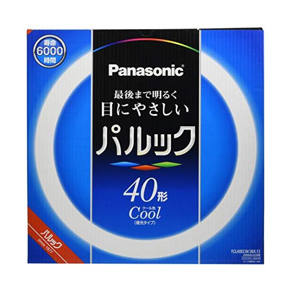 クール色/40形/FCL40ECW38XF2・Color:クール色PatternName:40形・パッケージ個数:1・光色:クール色・種別:40形・発売年:2020・定格寿命 :6000時間・手芸などの細かい手作業におすすめ